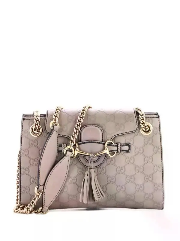 Gucci Emily Chain Flap Guccissima Leather Small Shoulder Bag