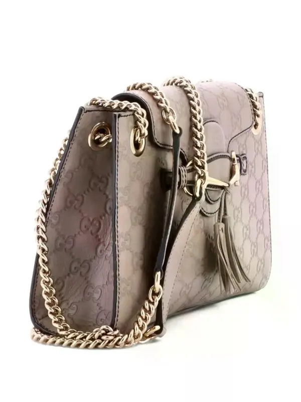 Gucci Emily Chain Flap Guccissima Leather Small Shoulder Bag