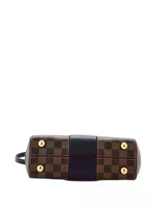 LOUIS VUITTON Bond Street Handbag Damier With Leather Bb Satchel