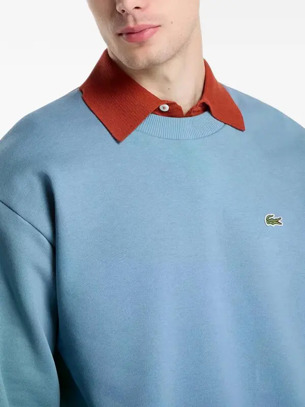 Lacoste Cotton Fleece Sweatshirt