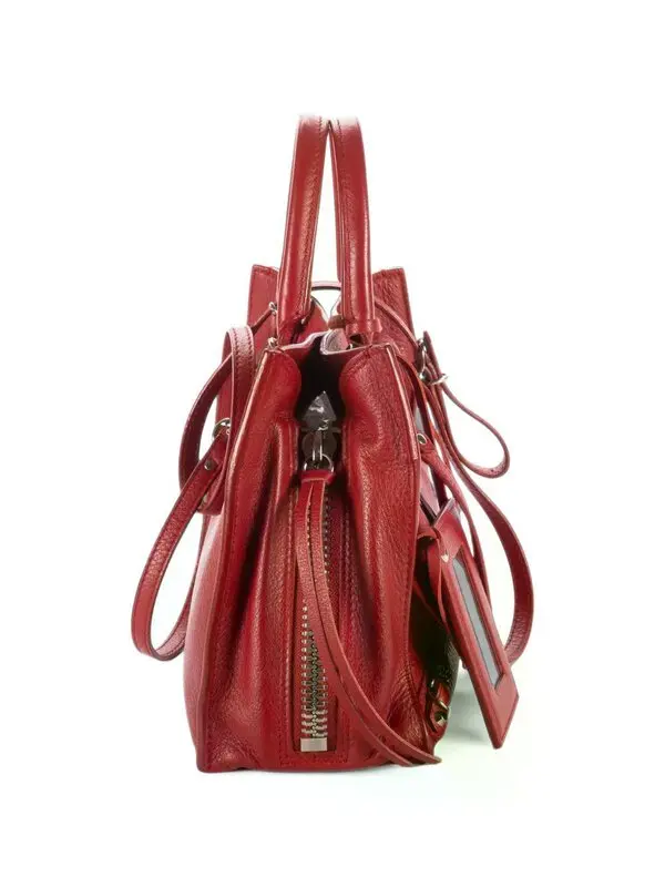 Balenciaga Mini Papier A4 Leather Tote Bag