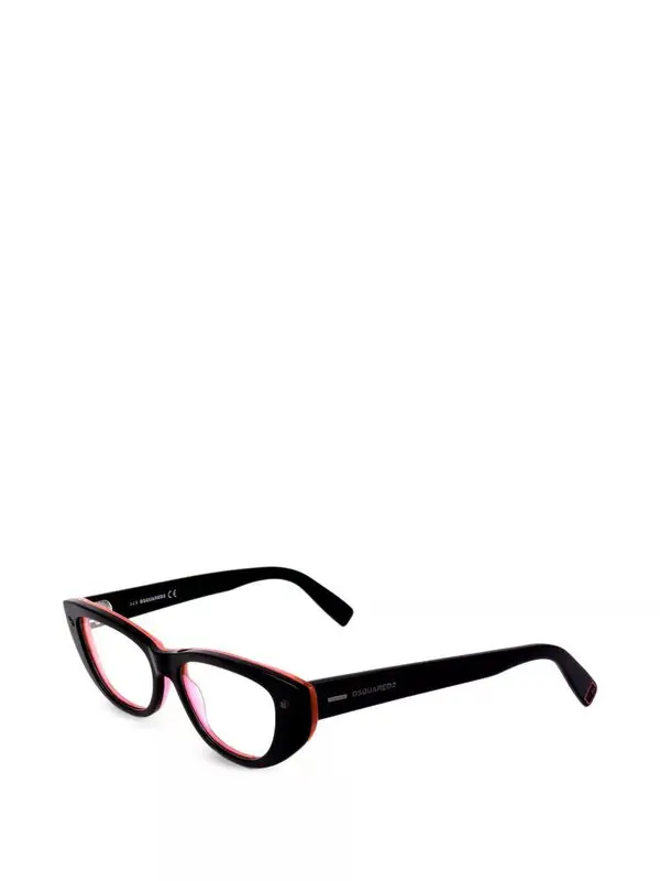 Dsquared2 Cat-eye Frame Glasses - Black
