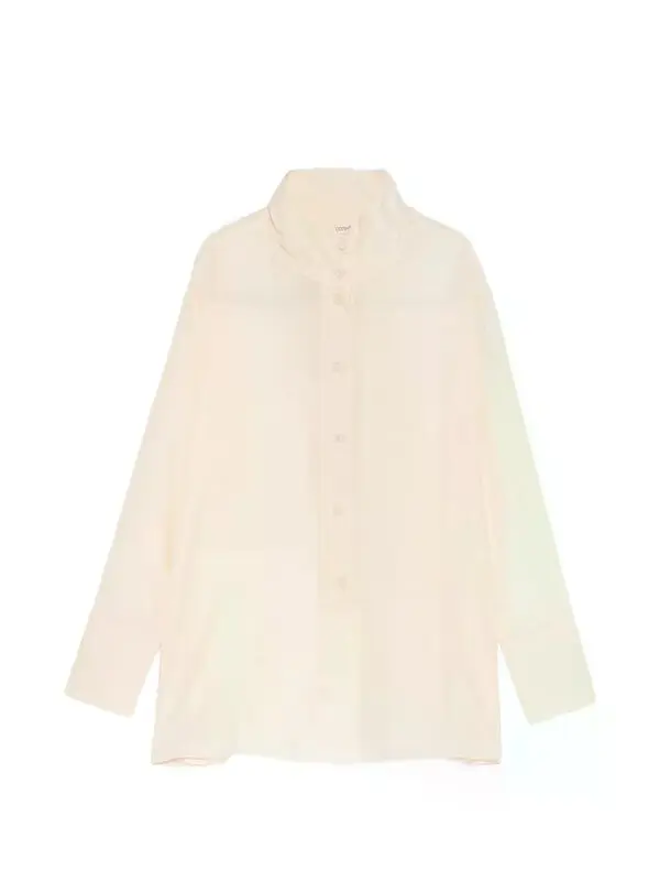 COTEMP High-neck Shirt - Neutrals