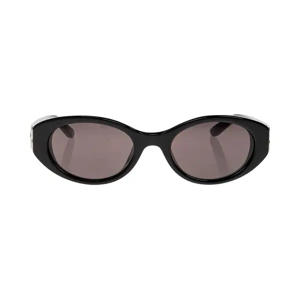 Balenciaga Cosmo Round Af Silver Logo - Black