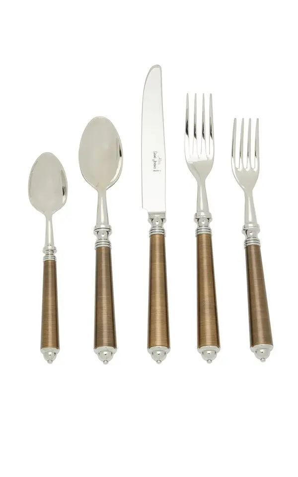 ALAIN SAINT-JOANIS Seville Stainless Steel Silverware Set - Bronze