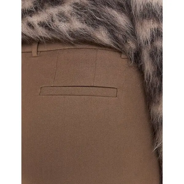 JOSEPH Coleman Tapered-leg Stretch-crepe Trousers