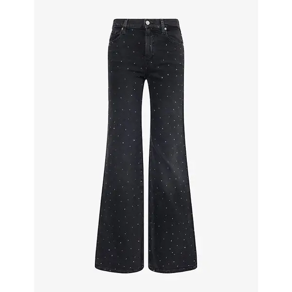 7 For All Mankind Modern Dojo Flared-leg Denim Jeans