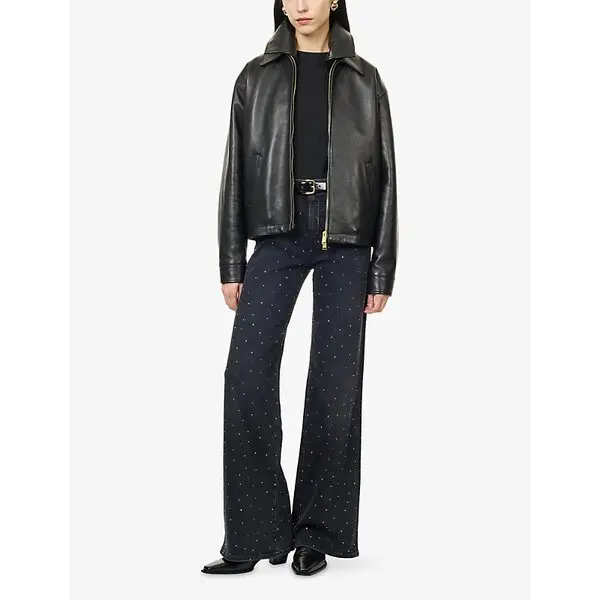 7 For All Mankind Modern Dojo Flared-leg Denim Jeans