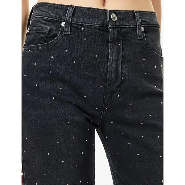 7 For All Mankind Modern Dojo Flared-leg Denim Jeans