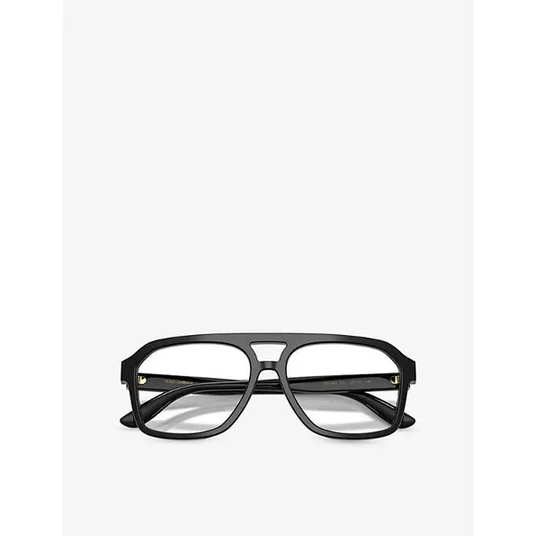 Dolce & Gabbana Dg3452 Square-frame Acetate Eyeglasses