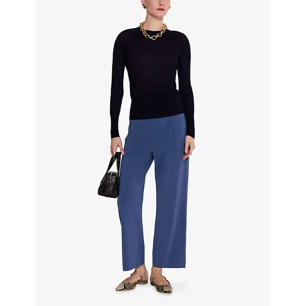 JOSEPH Geras Long-sleeved Cashmere Top