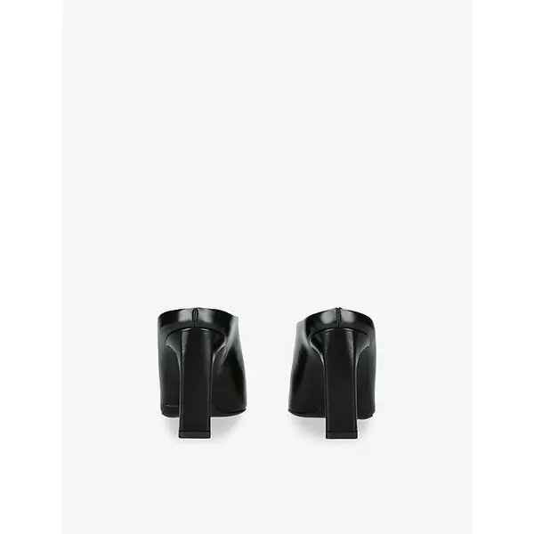 TOTEME Bar Leather Heeled Mules