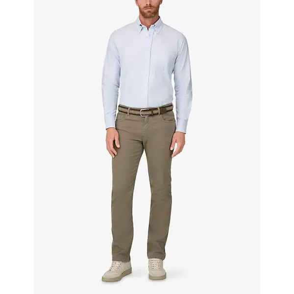 Boggi Milano Slim-fit Stretch-cotton Jeans