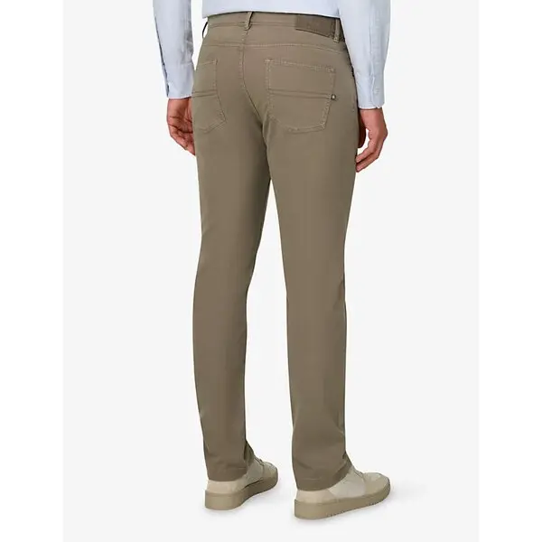 Boggi Milano Slim-fit Stretch-cotton Jeans