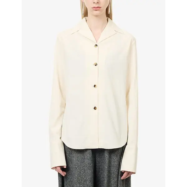ASHLYN Tian Relaxed Cotton Shirt
