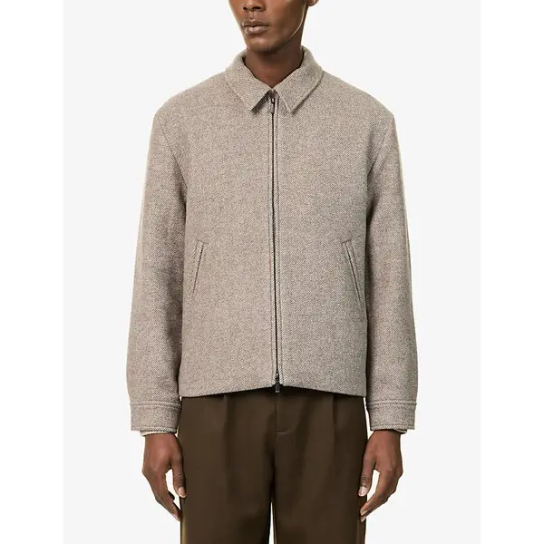 RAITH Alessio Welt-pocket Wool-blend Jacket