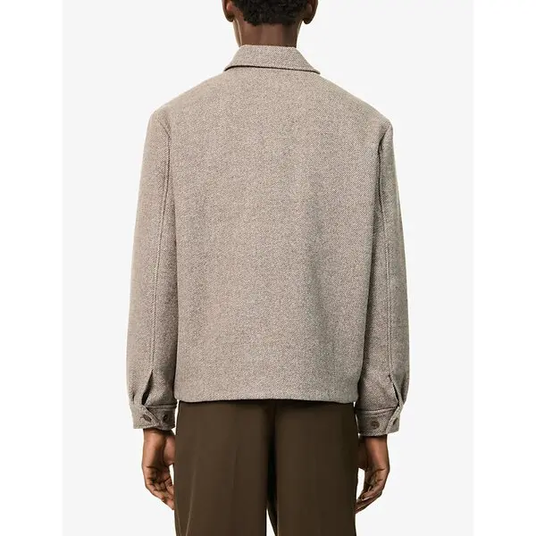 RAITH Alessio Welt-pocket Wool-blend Jacket