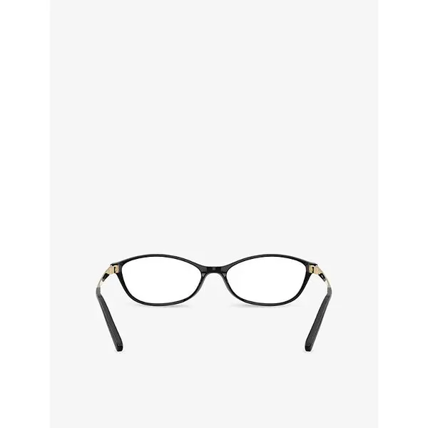 Miu Miu Mu 05zv Oval-frame Acetate Optical Glasses