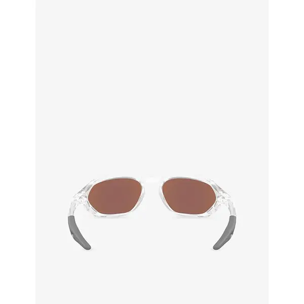 Oakley Oo9537 Cage Jacket Geometric-frame Nylon Sunglasses