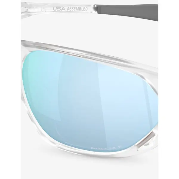 Oakley Oo9537 Cage Jacket Geometric-frame Nylon Sunglasses