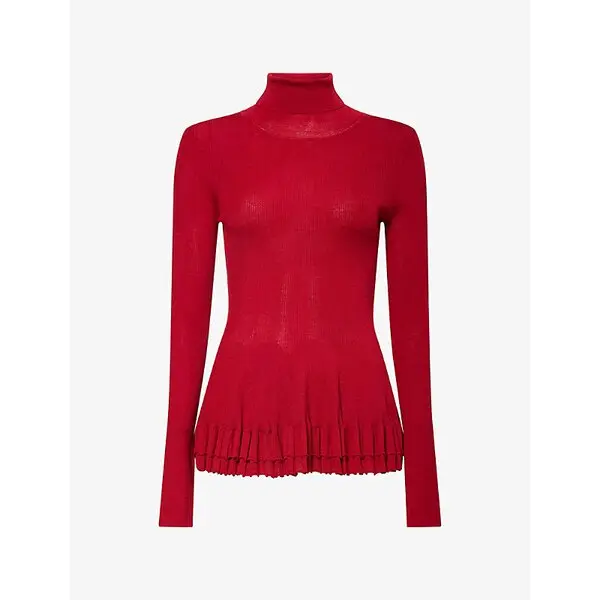 ASHLYN Merritt Turtleneck Wool-blend Jumper