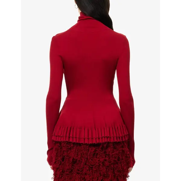 ASHLYN Merritt Turtleneck Wool-blend Jumper