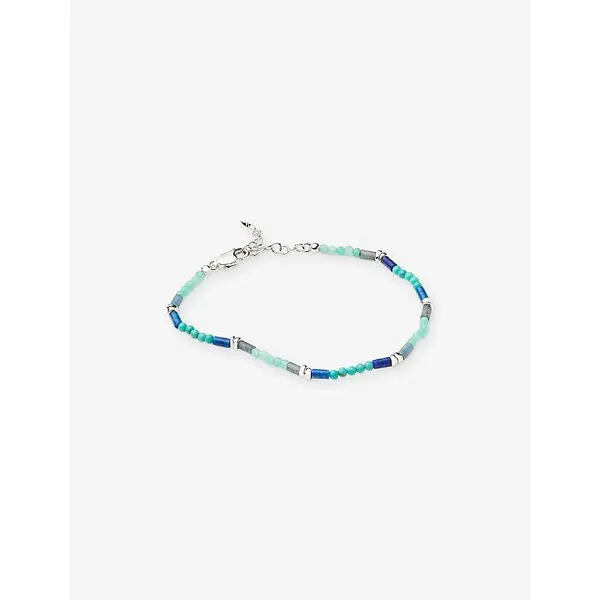 MISSOMA Beaded Sterling- Plated Brass Bracelet