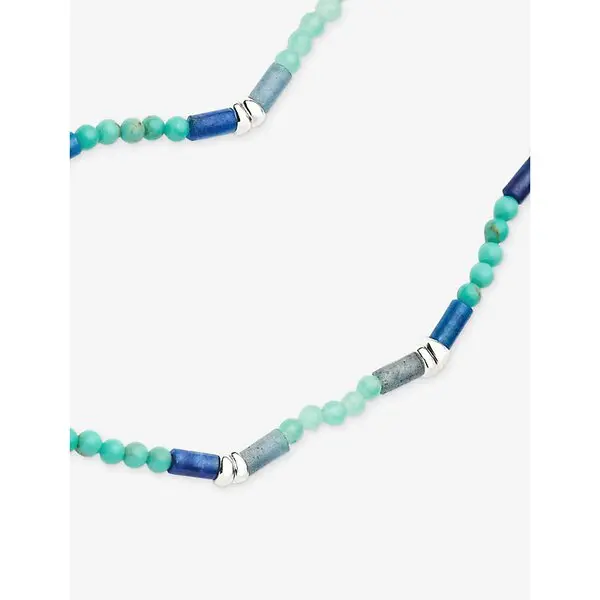 MISSOMA Beaded Sterling- Plated Brass Bracelet