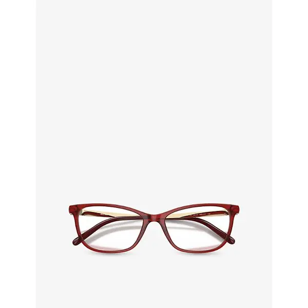 Miu Miu Mu 09zv Cat-eye-frame Acetate Optical Glasses