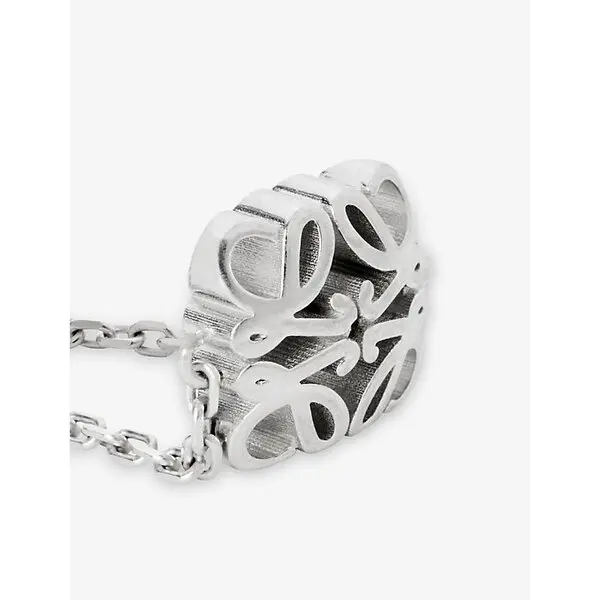 Loewe Anagram Bombé Sterling Bracelet