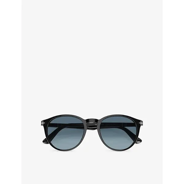 Persol Po3152s Round-frame Acetate Sunglasses