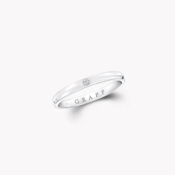 Graff D Shape Wedding Band