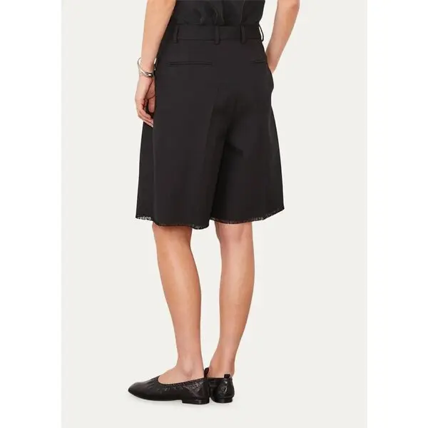 Officine Générale Tailored Wool Bermuda Shorts