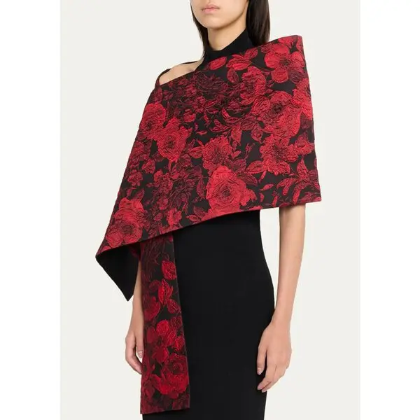 Michael Kors Rose Silk-blend Stole