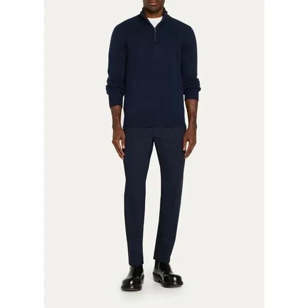Cesare Attolini Cashmere Half-zip Sweater