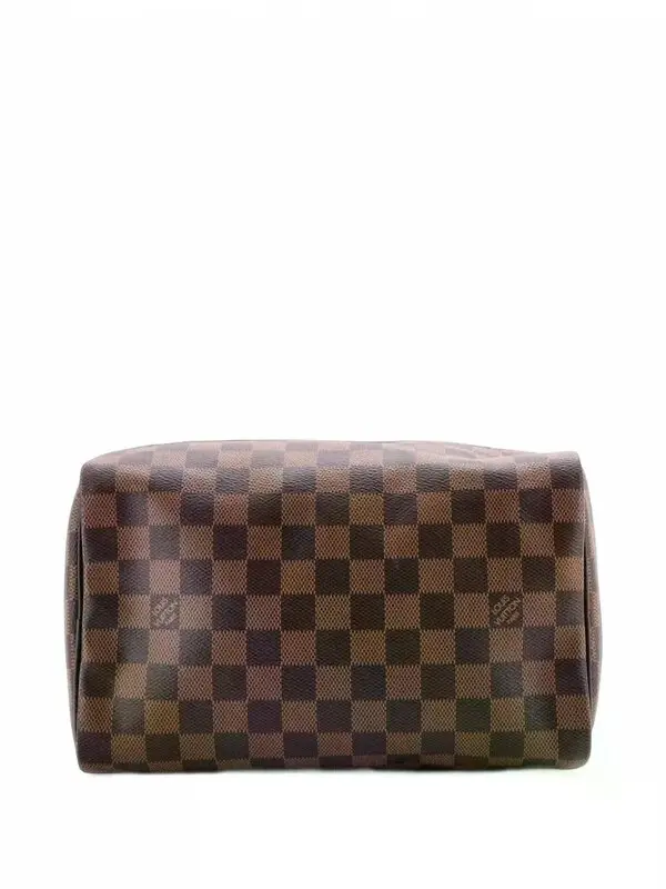 LOUIS VUITTON Speedy Handbag Damier 25 Satchel