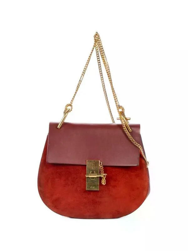 Chloé Drew Shoulder Bag - Red