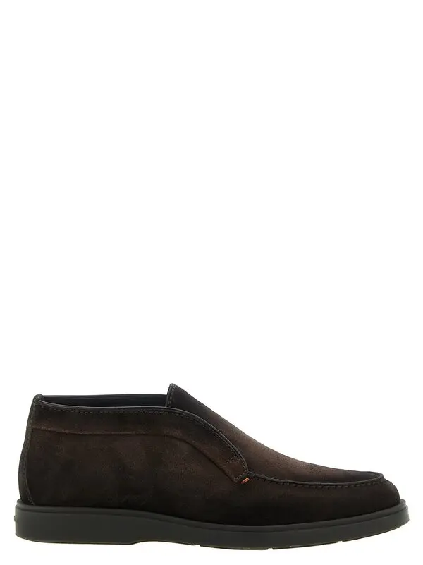 Santoni Dragon' Ankle Boots - Brown