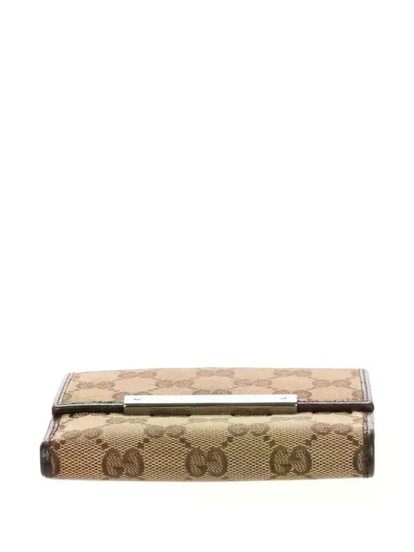 Gucci Gg Canvas Bifold Wallet