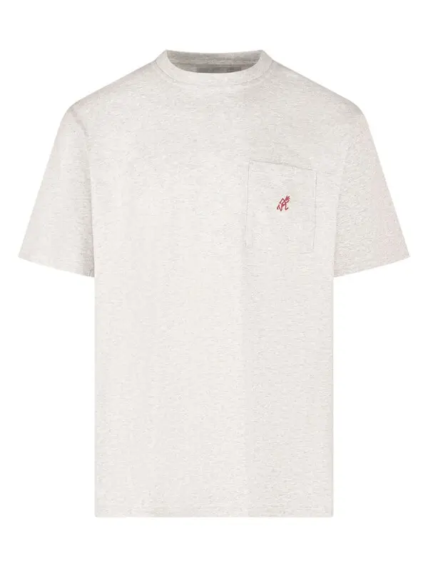 Gramicci One Point Cotton T-shirt - Ash