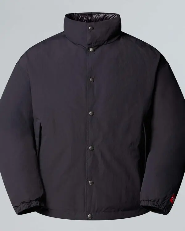 The North Face Tnf Raglan-style Recycled Down Puffer Jacket - Obsidian