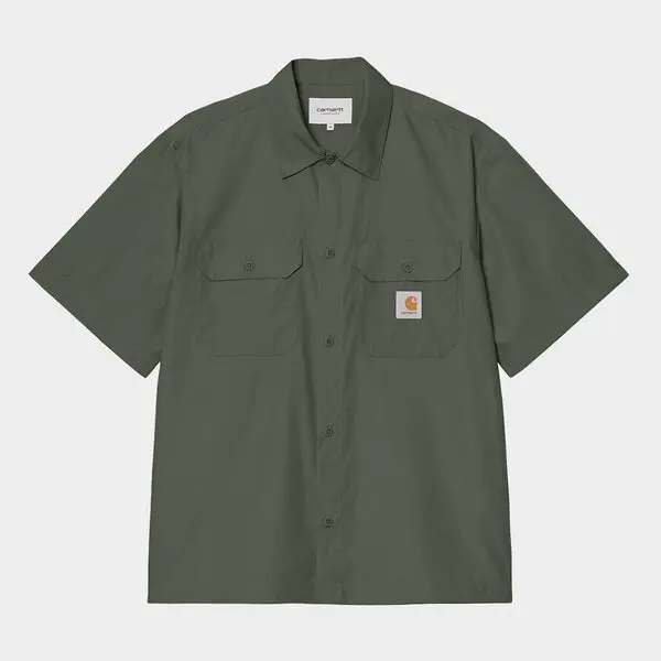Carhartt Work In Progress Short Sleeve Essential Silk Blend Shirt