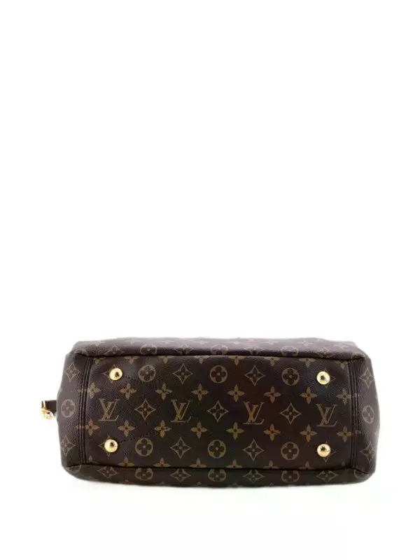 LOUIS VUITTON Pallas Tote Monogram Canvas With Leather Shoulder Bag
