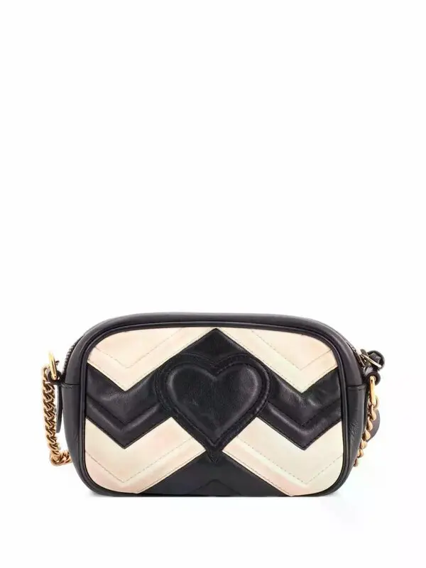 Gucci Gg Marmont Shoulder Bag Matelasse Leather Mini Crossbody Bag