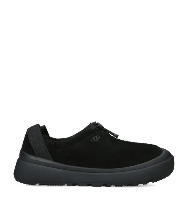 UGG Suede Outpost Slip-on Shoes - Black