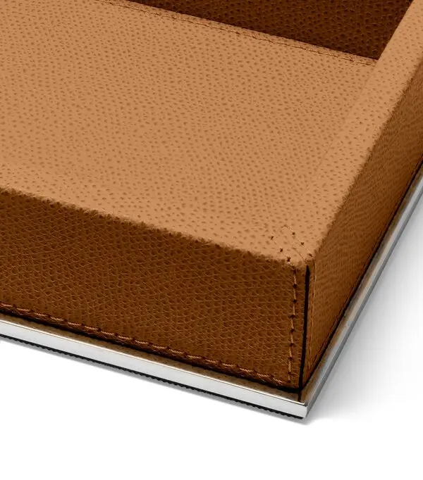 Frette Leather Otello Valet Tray