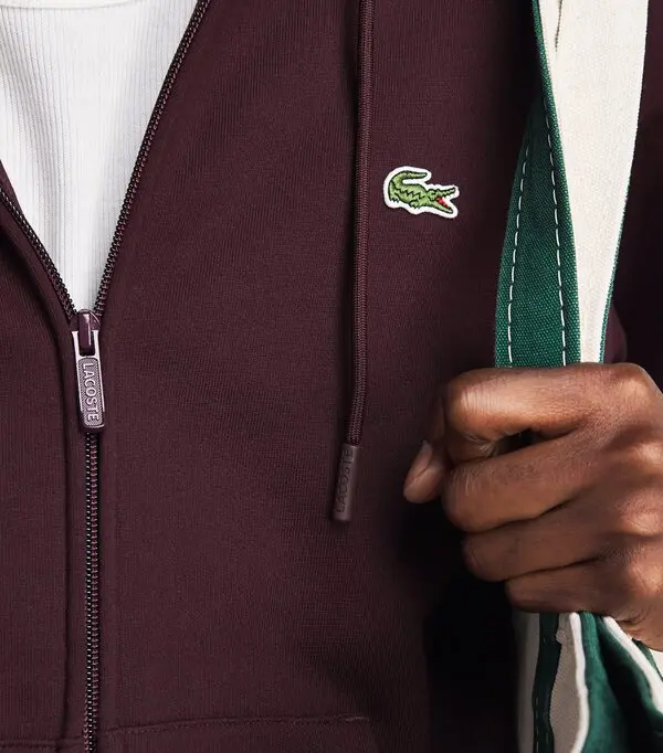 Lacoste Fleece Zip-up Hoodie