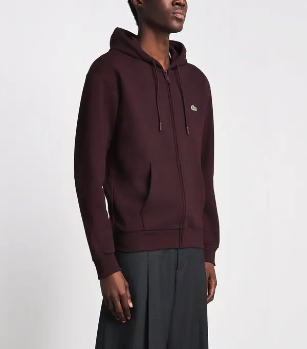 Lacoste Fleece Zip-up Hoodie