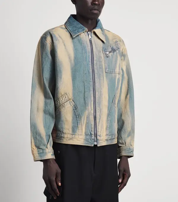 VIVIENNE WESTWOOD Bleached Denim Jacket