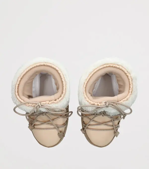 Moon Boot Shearling Pearly Plus Boots